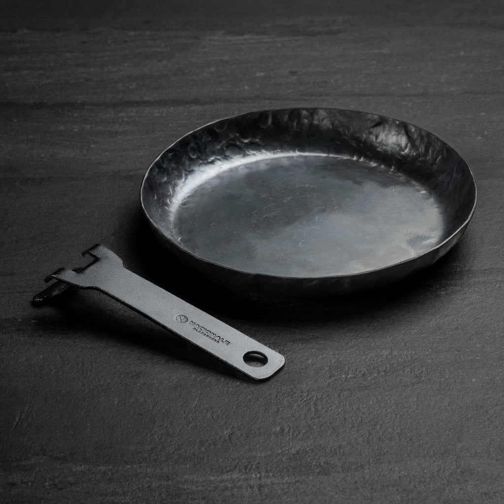 24cm Nacionale Bladeworks Forged Carbon Steel Steak/Sisig Pan