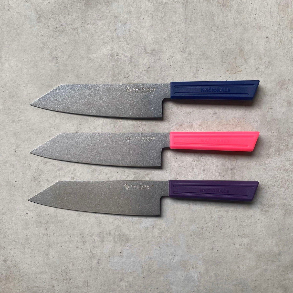 180mm Bunka. AUS8 Stainless. Recycled Plastic Skateboard Material ...