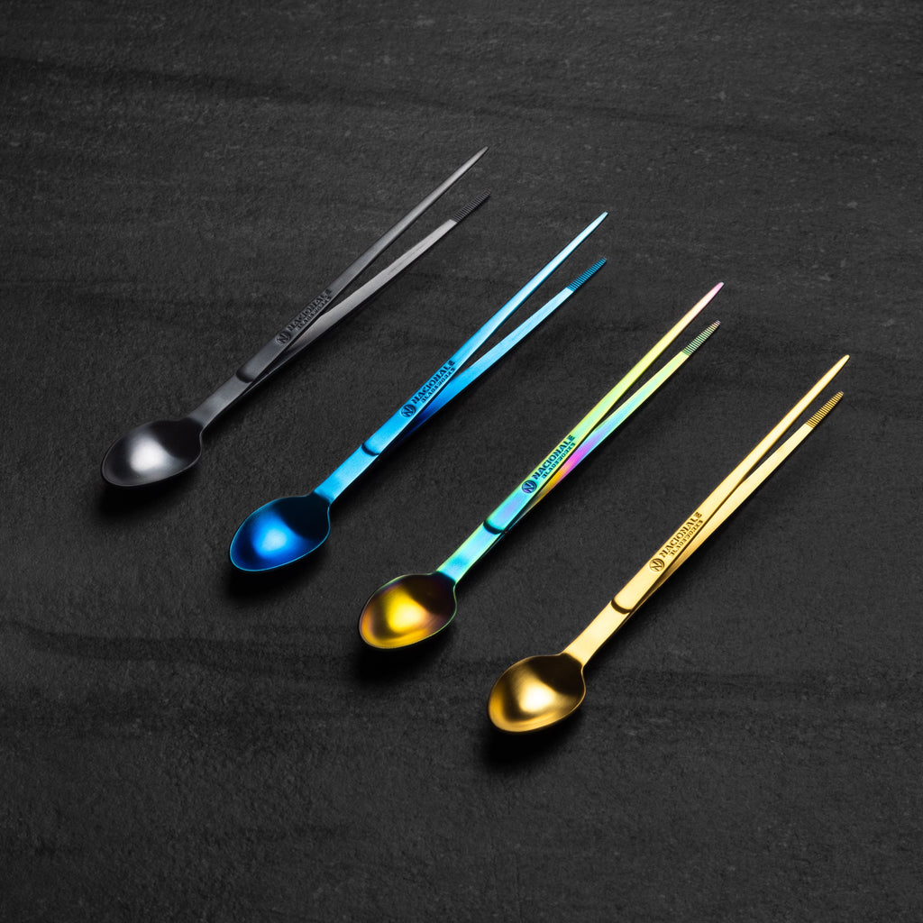 205mm 2-in-1 Spoon + Tweezer Tool – Nacionale Bladeworks