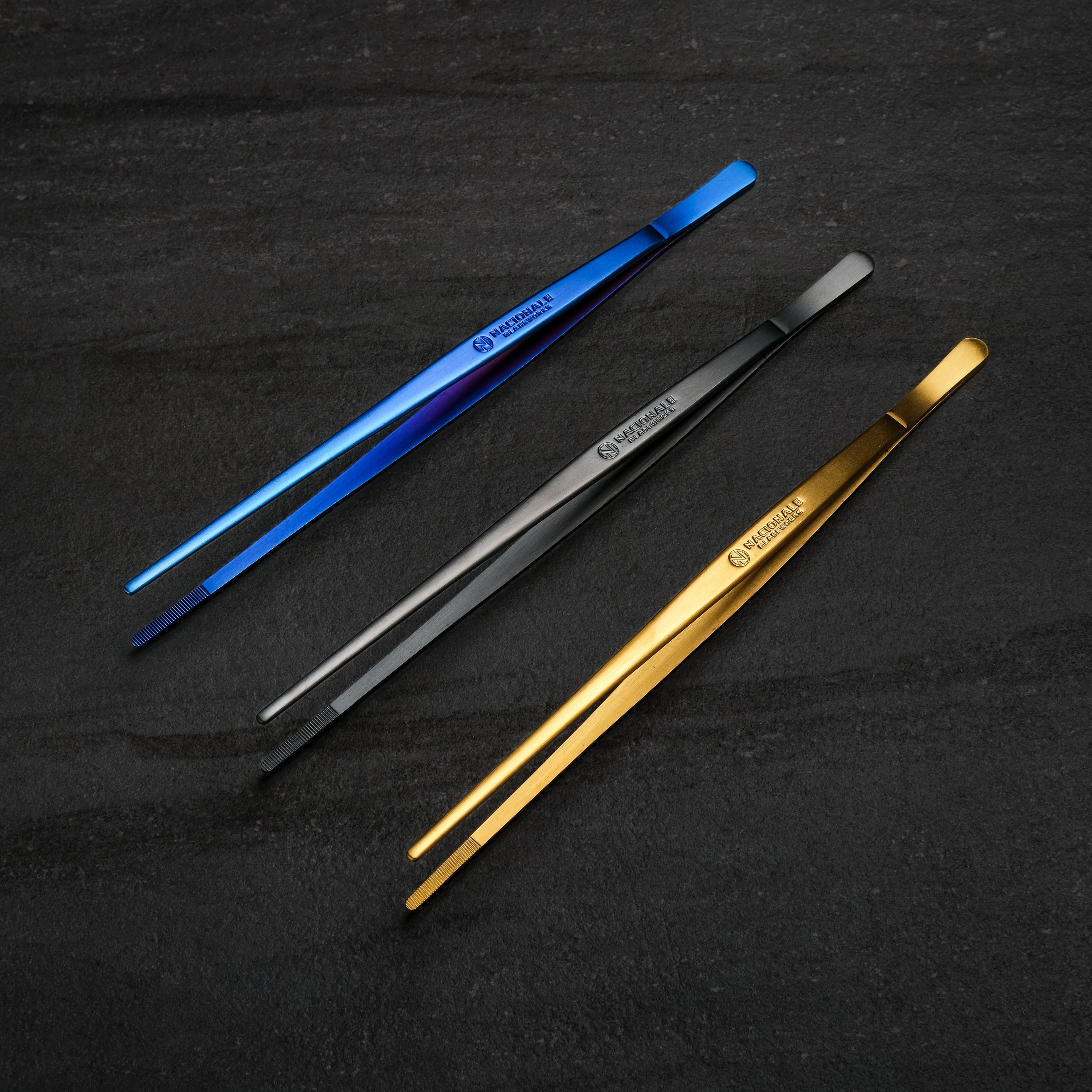 Nacionale 12-Inch Giant Straight Tweezers – Nacionale Bladeworks
